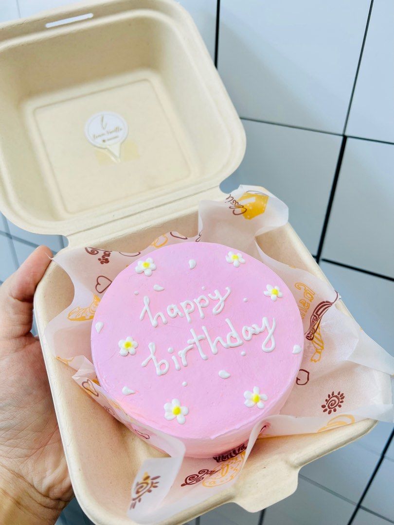 4inch bento cake, Food & Drinks, Homemade Bakes on Carousell