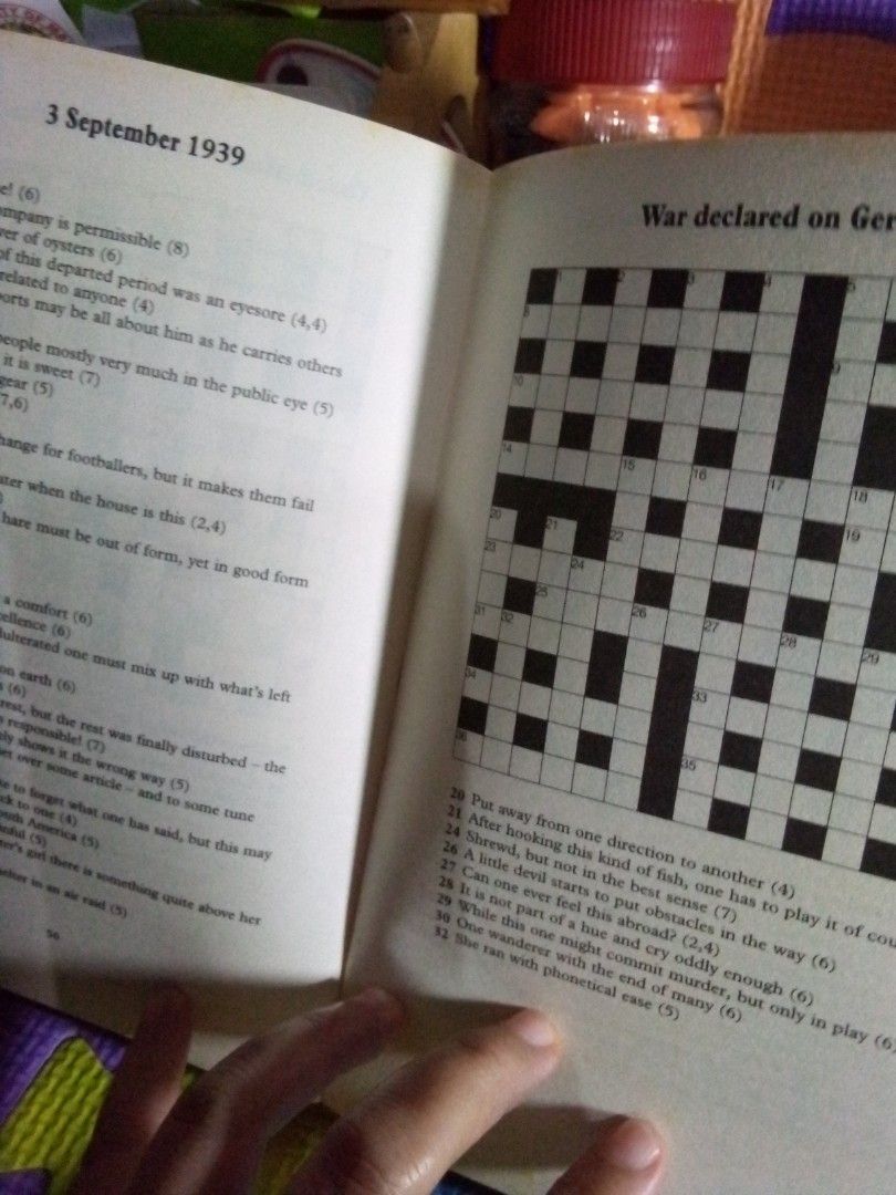 80Years of Cryptic Crosswords, Hobbies & Toys, Books & Magazines ...