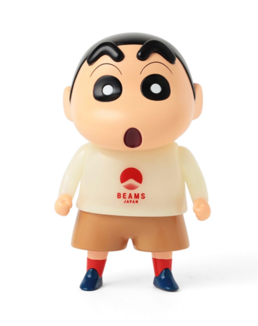 現貨 - 日本製蠟筆小新Beams x Sofvips 夜光版 Sofubi, 興趣及遊戲, 玩具 & 遊戲類 - Carousell