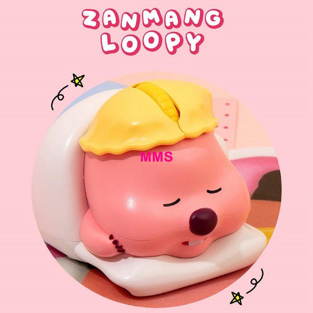 韓國直送 LOOPY 立體造型 無線滑鼠 mouse, 興趣及遊戲, 玩具 & 遊戲類 - Carousell
