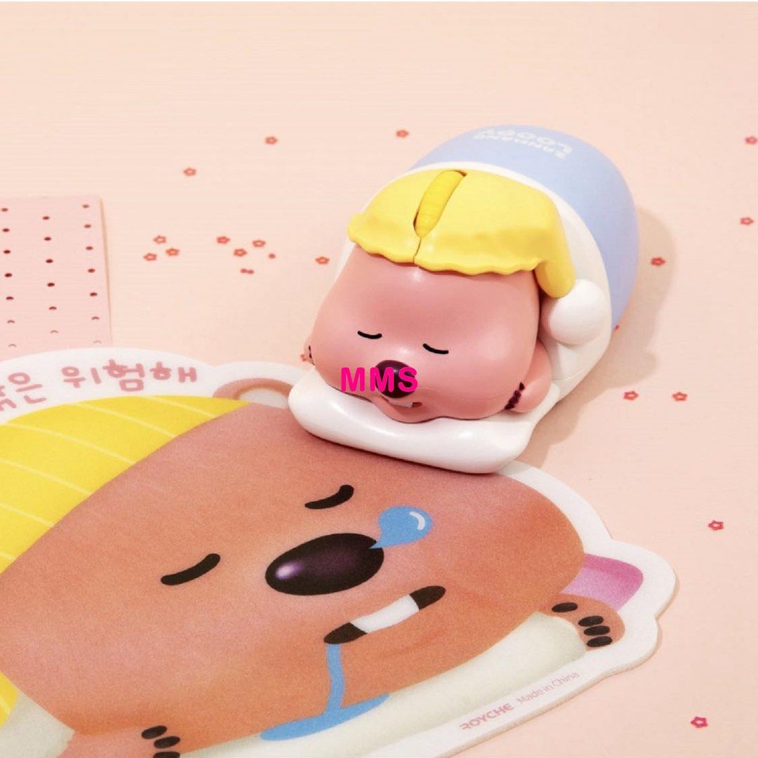韓國直送 LOOPY 立體造型 無線滑鼠 mouse, 興趣及遊戲, 玩具 & 遊戲類 - Carousell