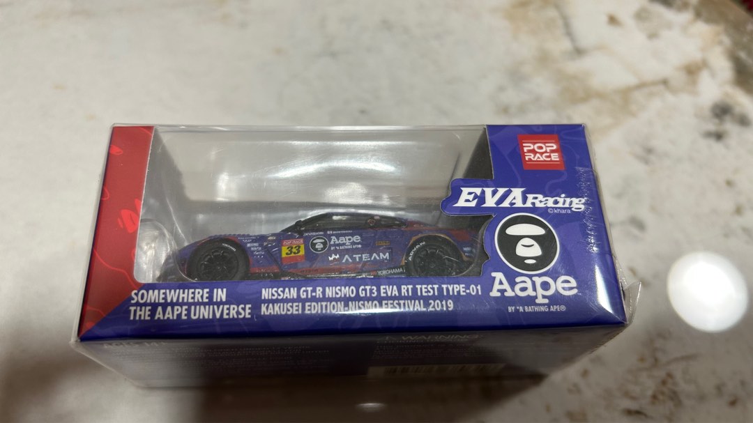 全新 pop race evangelion AAPE eva racing mini gt Rt test type-01 works ...