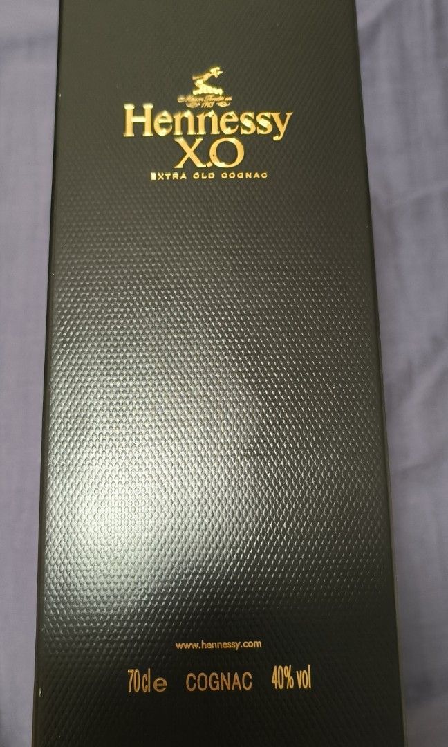 軒尼詩 XO 700 毫升 酒樽連盒, 嘢食 & 嘢飲, 酒精飲料 - Carousell
