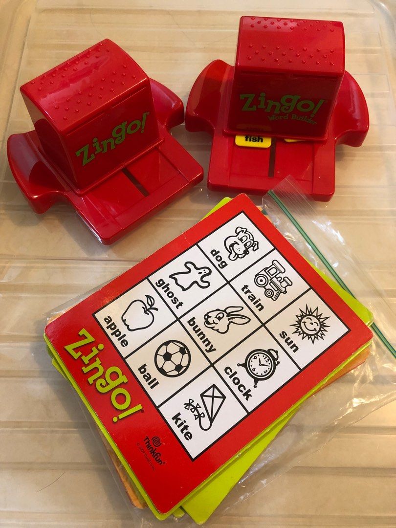 正版 Zingo Game Set （冇盒）, 興趣及遊戲, 玩具 & 遊戲類 - Carousell