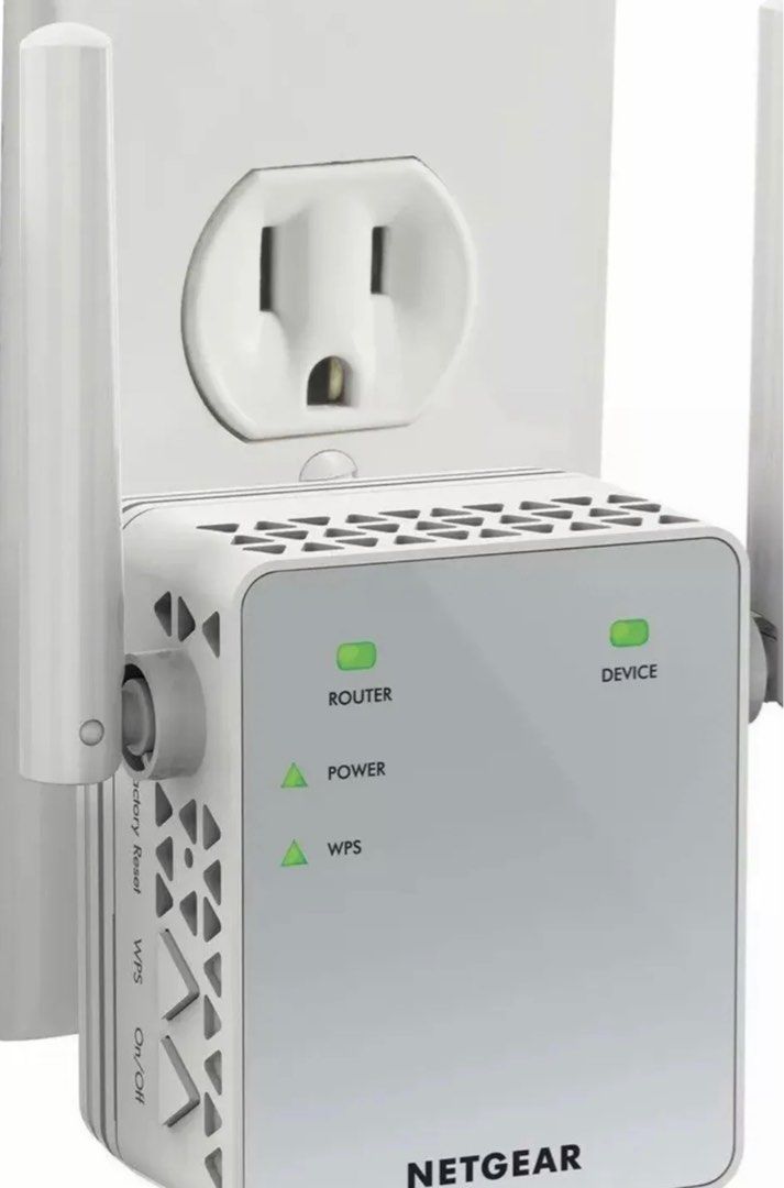 AC750 WiFi Range Extender (EX3700) Dual-band WiFi Range Extender ...