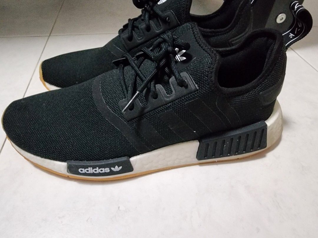 Addias NMD black, Men's Fashion, Footwear, Casual shoes on Carousell