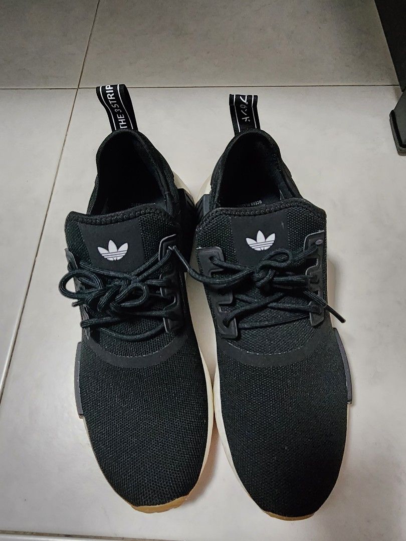 Addias NMD black, Men's Fashion, Footwear, Casual shoes on Carousell