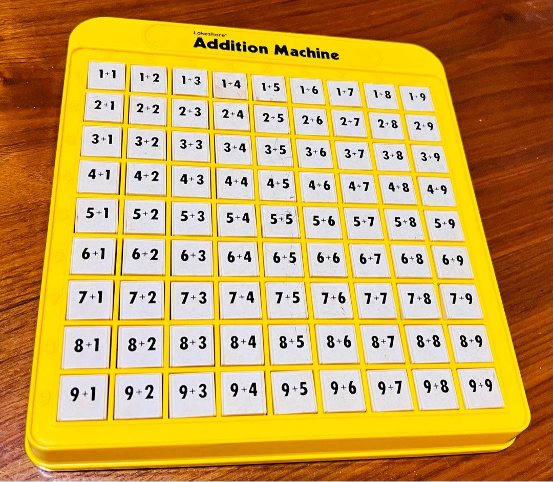 Addition machine, Hobbies & Toys, Toys & Games on Carousell