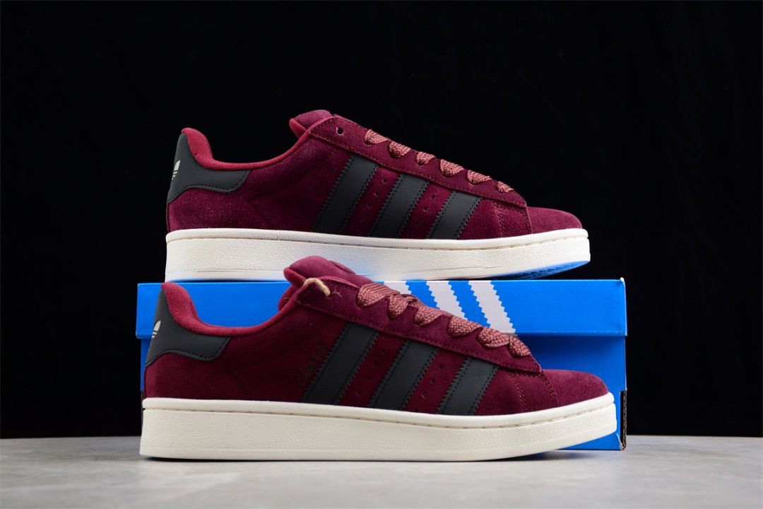Adidas Originals Campus 00s Wine Red shoes Euro 36-45, Men's Fashion ...