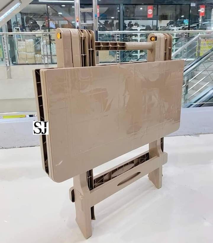 AESTHETIC BROWN FOLDING TABLE on Carousell