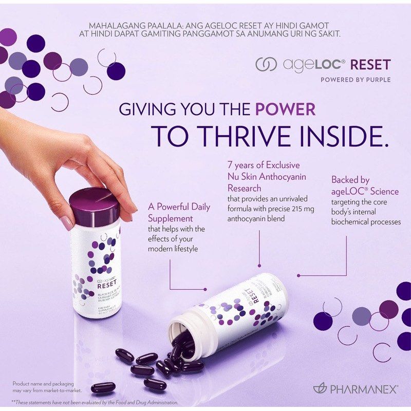 Ageloc Reset Nuskin, Food & Drinks, Other Food & Drinks on Carousell