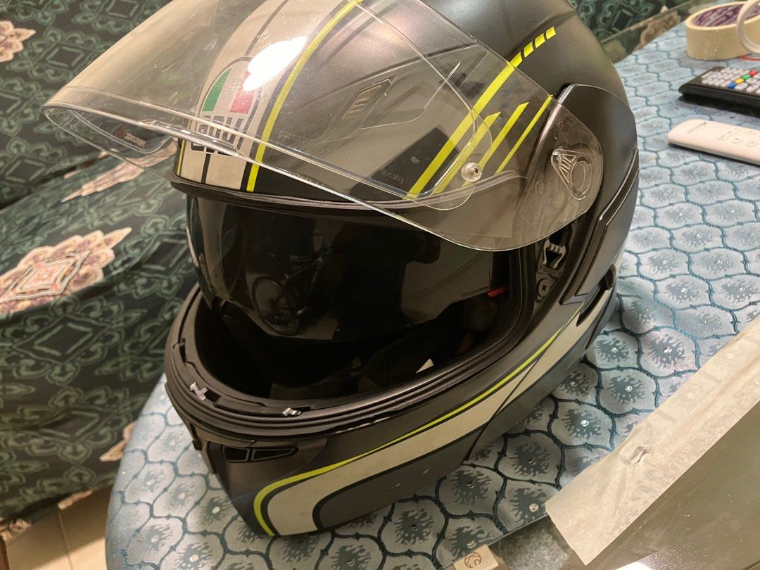 AGV Modular Helmet (Original), Motorcycles, Motorcycle Accessories on ...