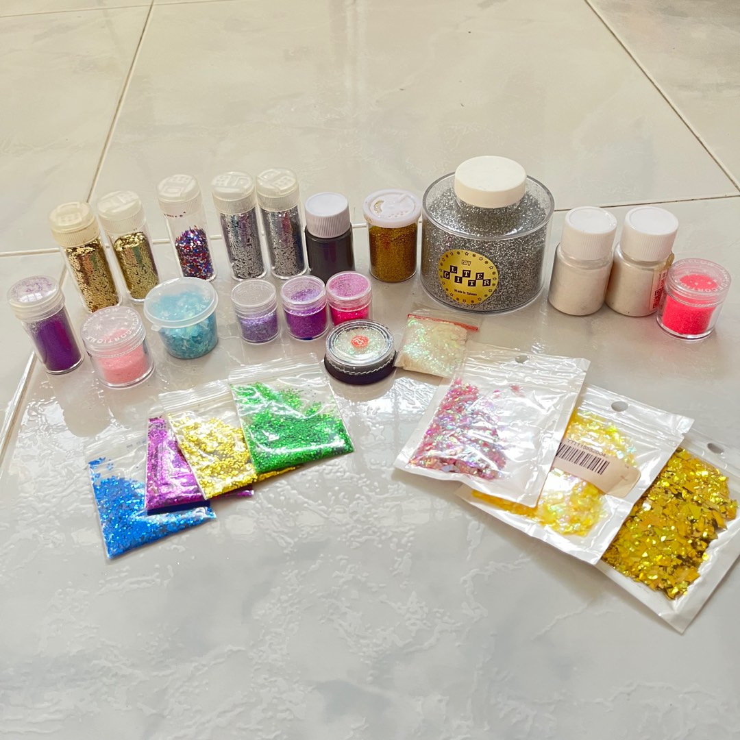 All for $10 glitter set, Hobbies & Toys, Stationery & Craft, Craft ...