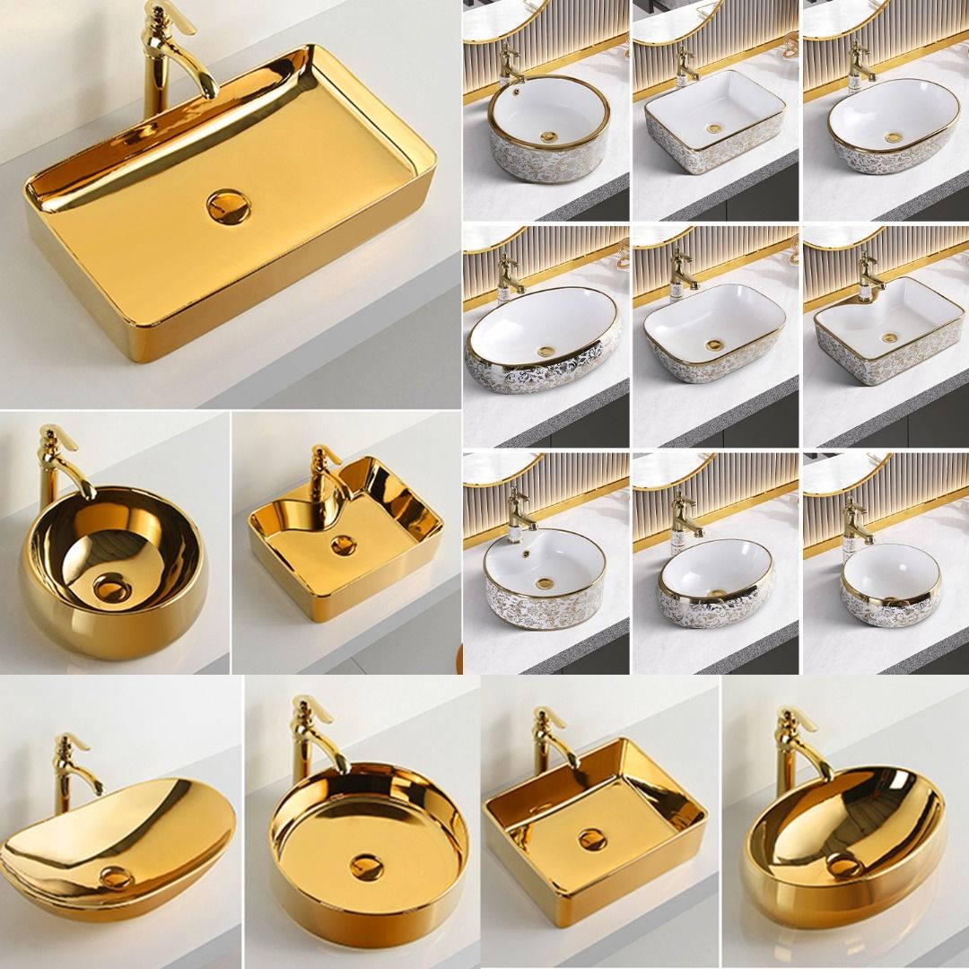 All kind of designer Basin ! SUPER SALE ! Gunmetal Basin , Gold Basin ...