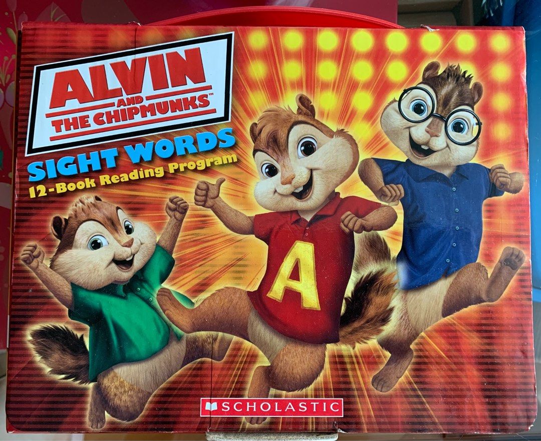 Alvin & the Chipmunks Sight Words, 興趣及遊戲, 書本 & 文具, 兒童書籍 - Carousell