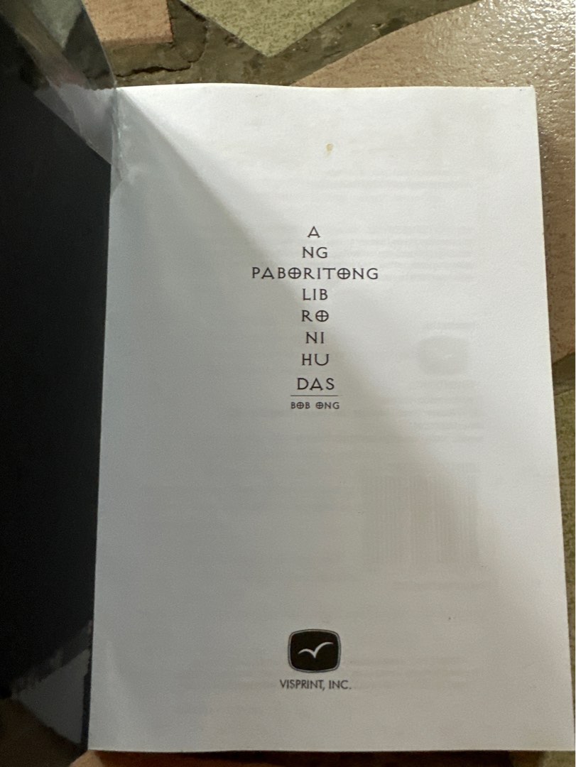 Ang Paboritong Libro ni Hudas | Bob Ong on Carousell