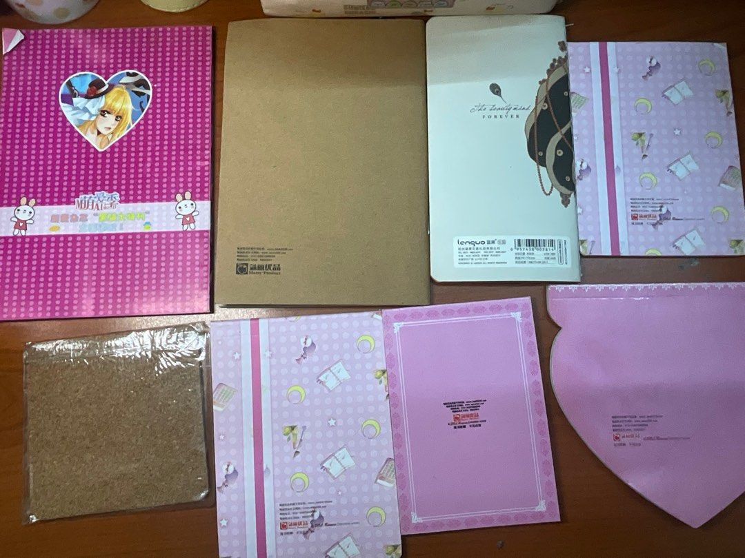 Anime Notebook Notepad Coaster, Hobbies & Toys, Stationery & Craft ...