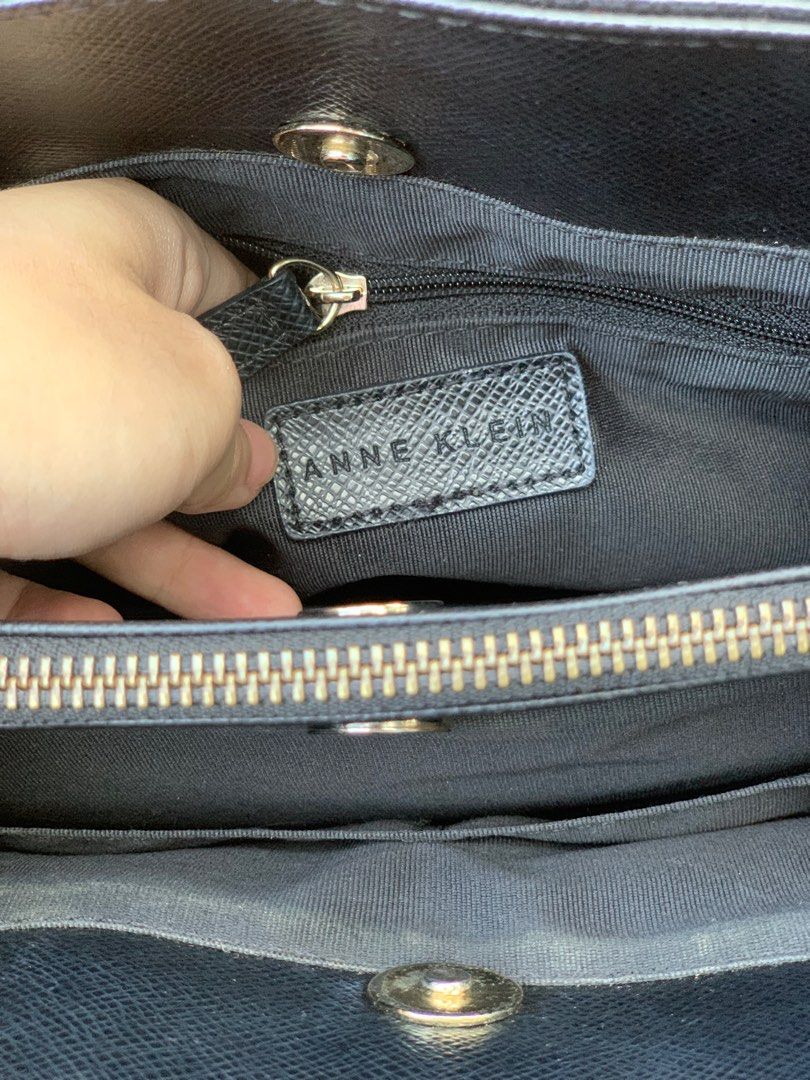 Anne Klein two-tone structured two way bag, Luxury, Bags & Wallets on ...