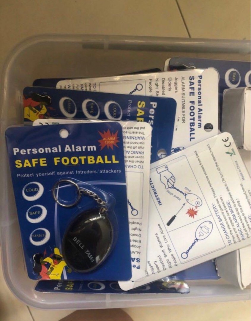 Anti-theft Anti-rape Personal Alarm Security Device - round shape ...