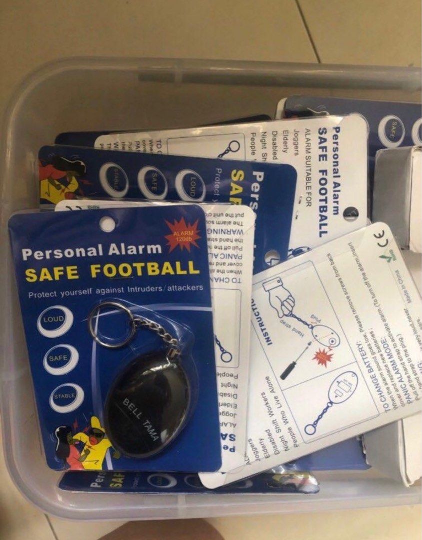 Anti-theft Anti-rape Personal Alarm Security Device - round shape ...