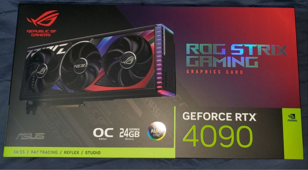 ASUS ROG STRIX 4090 OC, Computers & Tech, Parts & Accessories, Computer ...