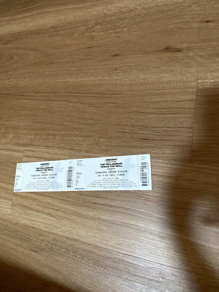 ATEEZ cat 1 concert tickets!, Tickets & Vouchers, Event Tickets on Carousell