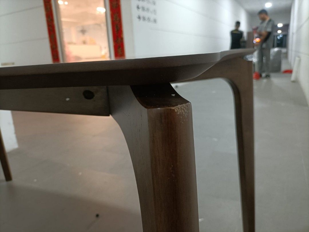 ATOGA Dining Table on WALNUT, Furniture & Home Living, Furniture ...