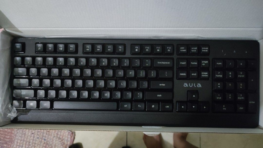 Aula AC203 Wireless Keyboard and Mouse Set on Carousell