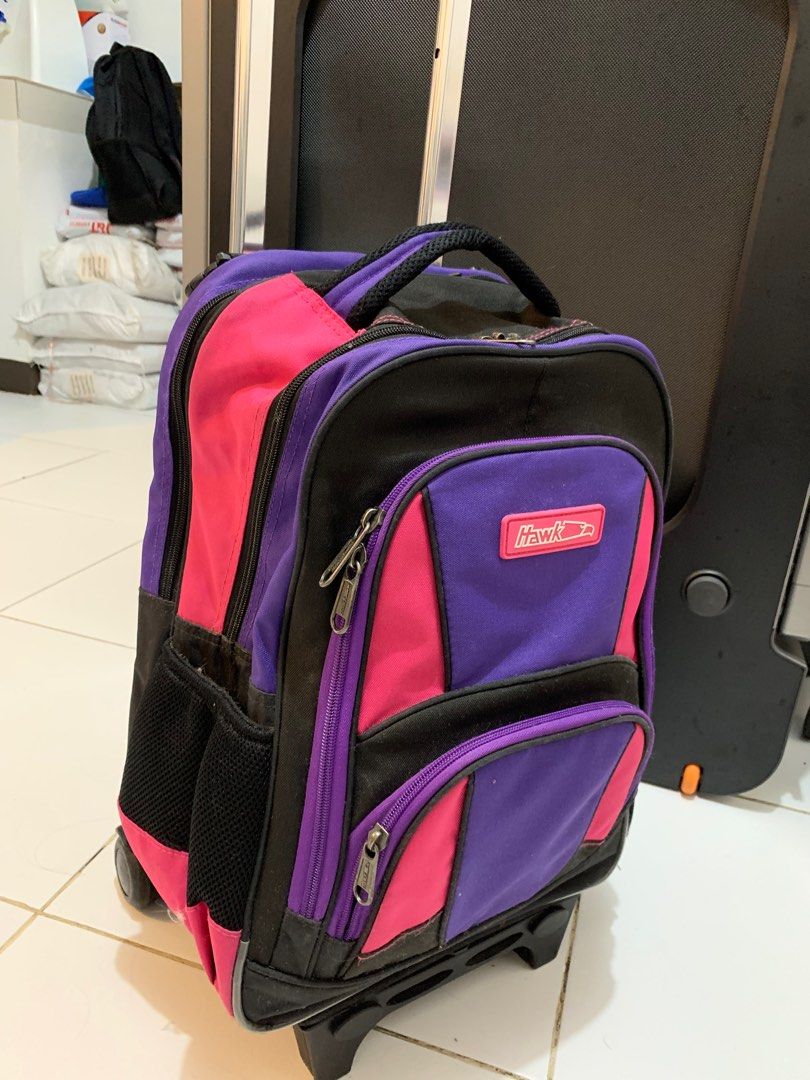 Authentic Hawk trolley and lunch box, Babies & Kids, Going Out, Diaper ...