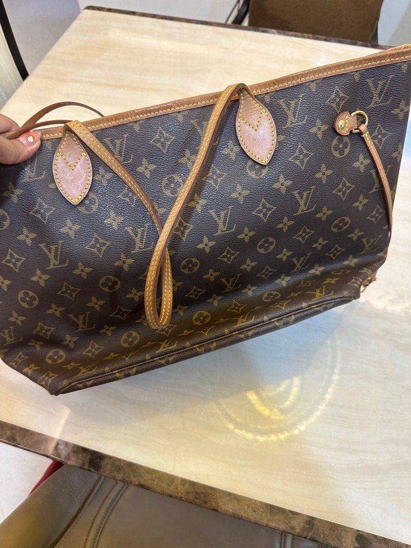 Authentic lv Neverfull mm Bag, Women's Fashion, Bags & Wallets, Tote ...