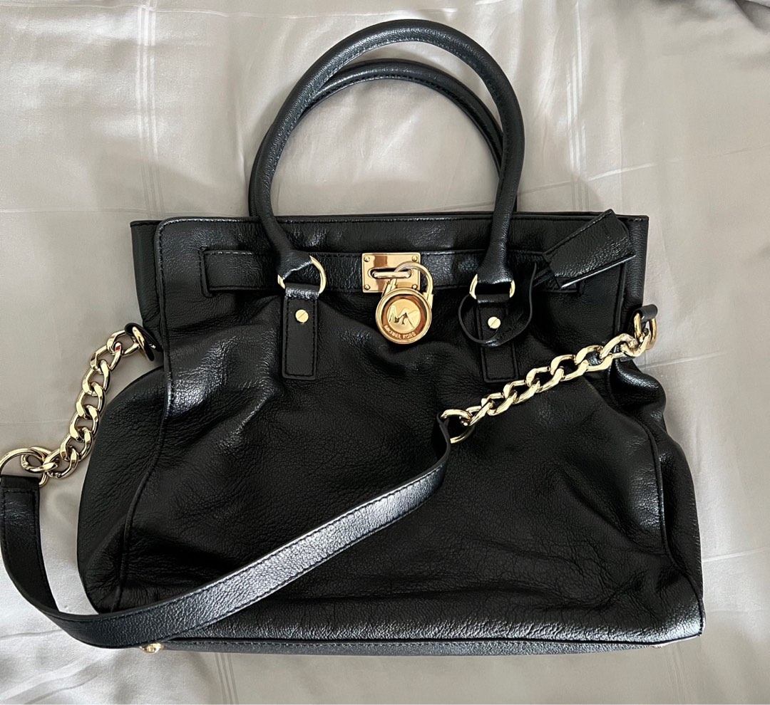 Authentic Michael Kors Hamilton Bag, Women's Fashion, Bags & Wallets ...