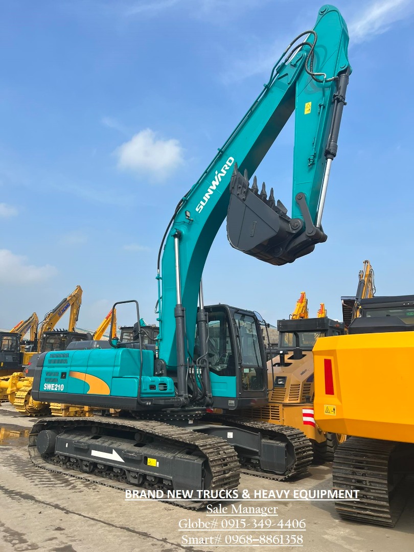 Backhoe Excavator Sunward 1cbm Isuzu engine Brand New SWE210, Special ...