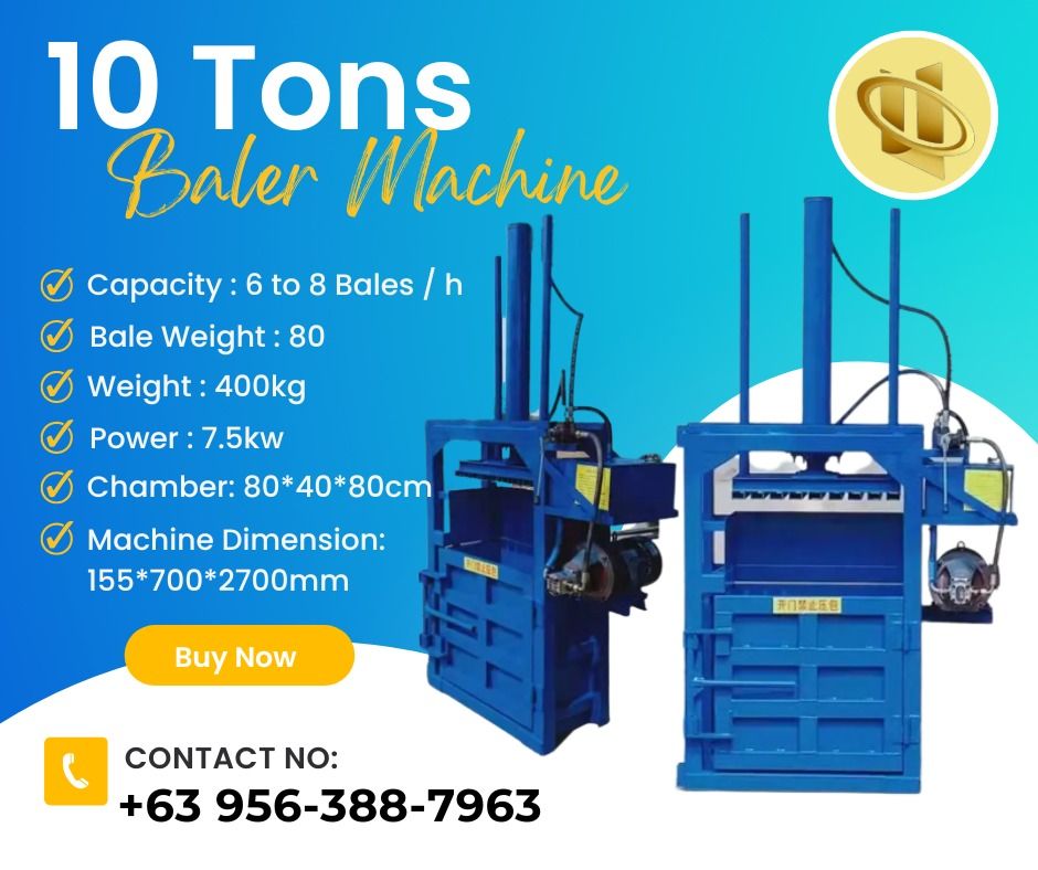 BALER MACHINE 10T - Brand New on Carousell