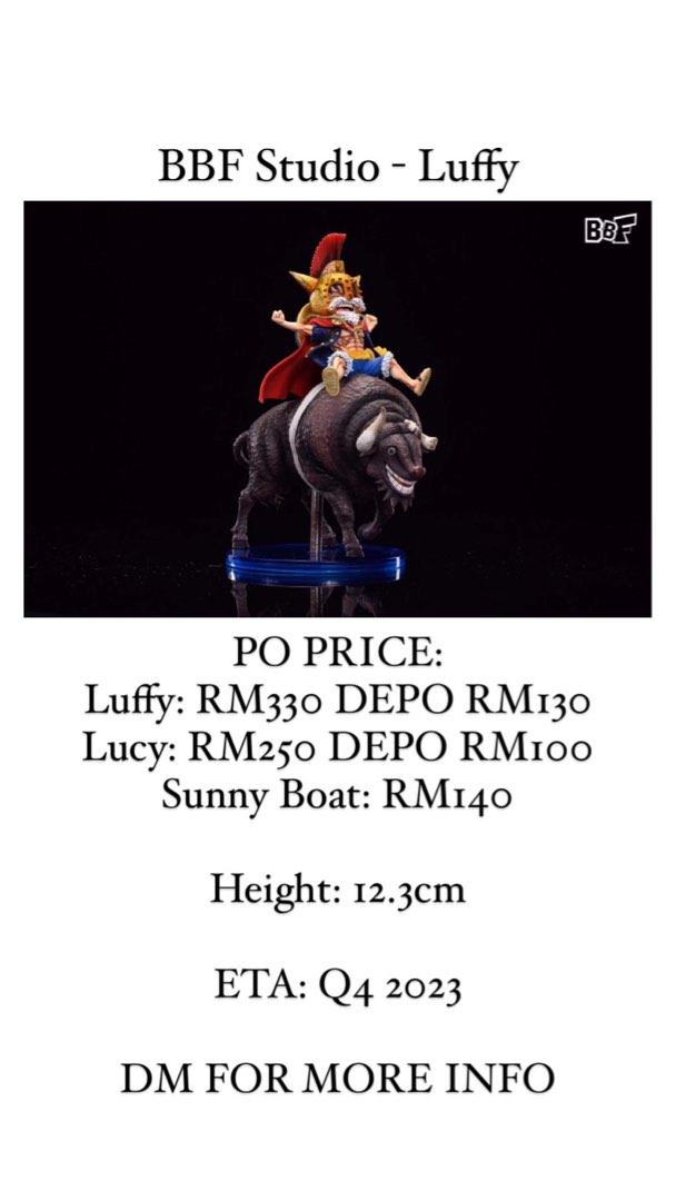 BBF Studio - Luffy, Hobbies & Toys, Toys & Games on Carousell