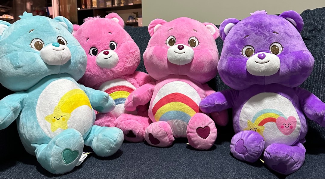 Big Care Bears, Hobbies & Toys, Toys & Games on Carousell