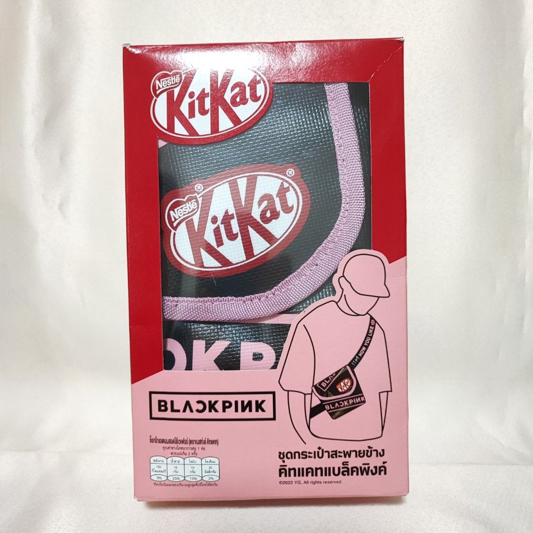 Blackpink Kit Kat crossbody bag, Women's Fashion, Bags & Wallets, Cross ...