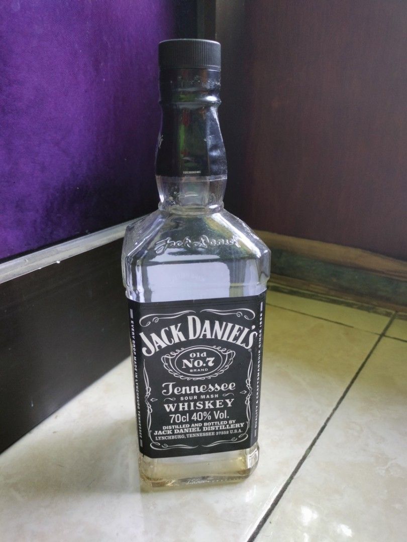 Botol Minuman Jack Daniels, Antik, Pajangan di Carousell
