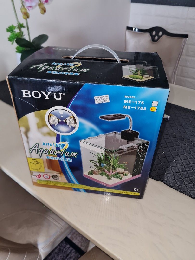 Boyu Desktop Aquarium, Pet Supplies, Homes & Other Pet Accessories on ...