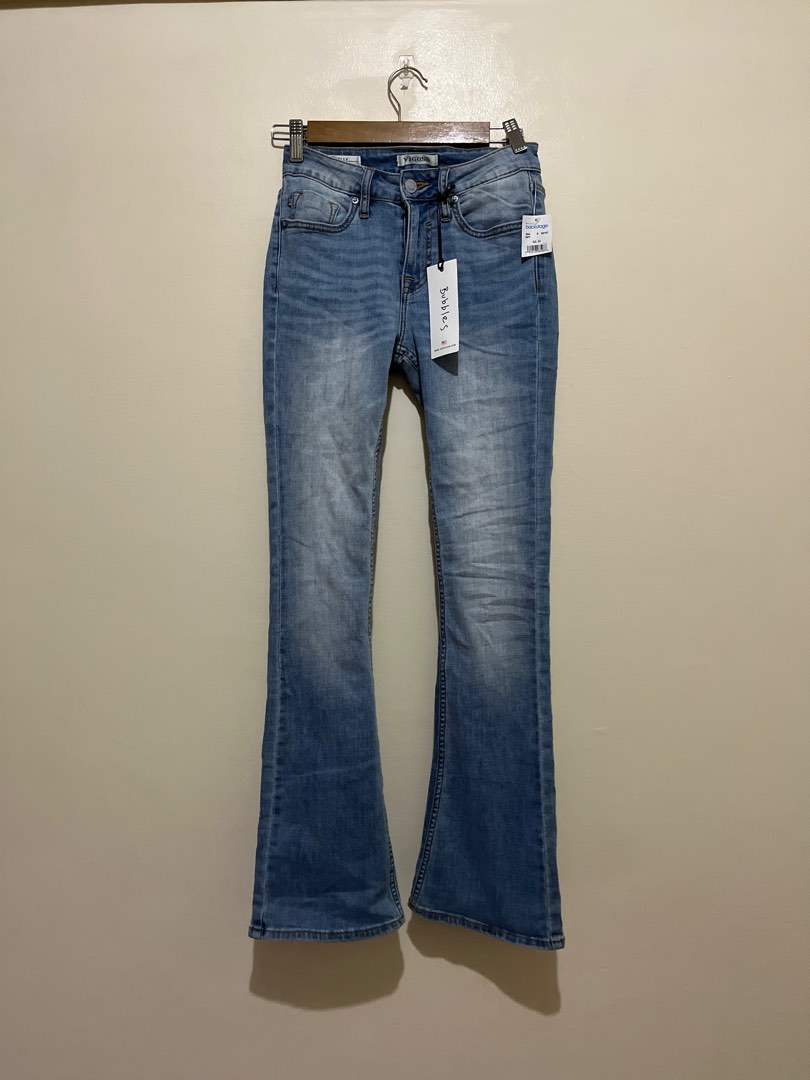 Brand new flare jeans bootleg denim, Women's Fashion, Bottoms, Jeans on ...