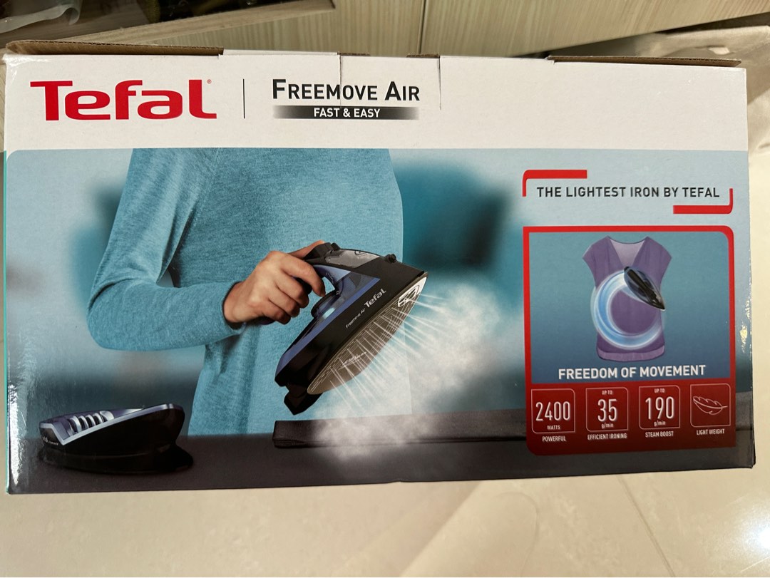 Brand New Tefal Wireless iron, TV & Home Appliances, Irons & Steamers ...