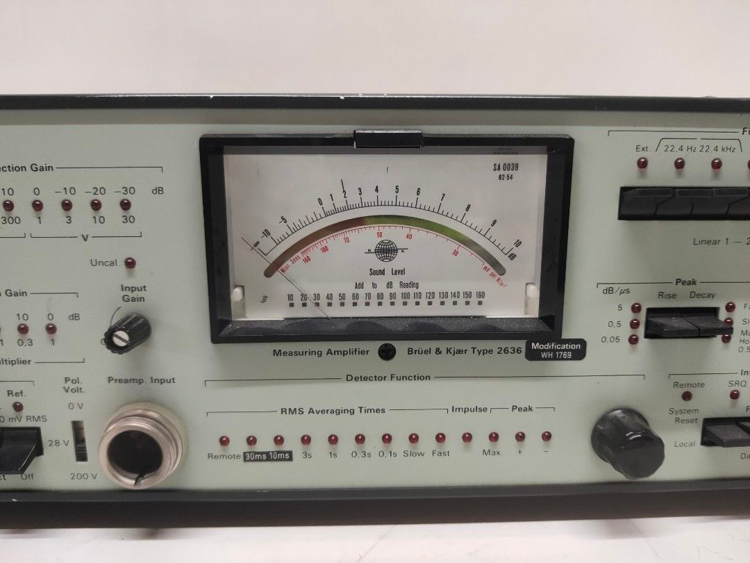 Bruel & Kjaer Measuring Amplifier for sale @ $280 each (AAR 1862 ...