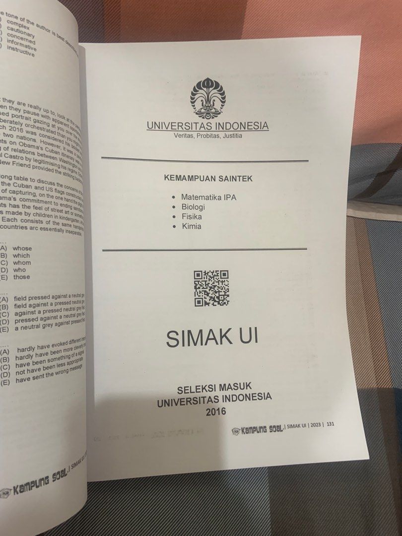 Buku SIMAK UI on Carousell Buku SIMAK UI on Carousell