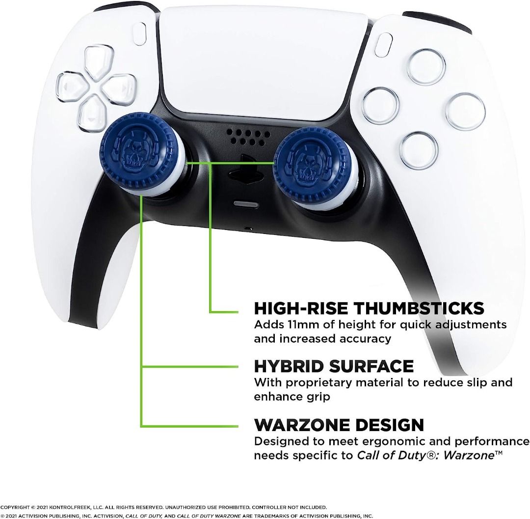 C0590 KontrolFreek Call of Duty: Warzone Performance Thumbsticks for ...