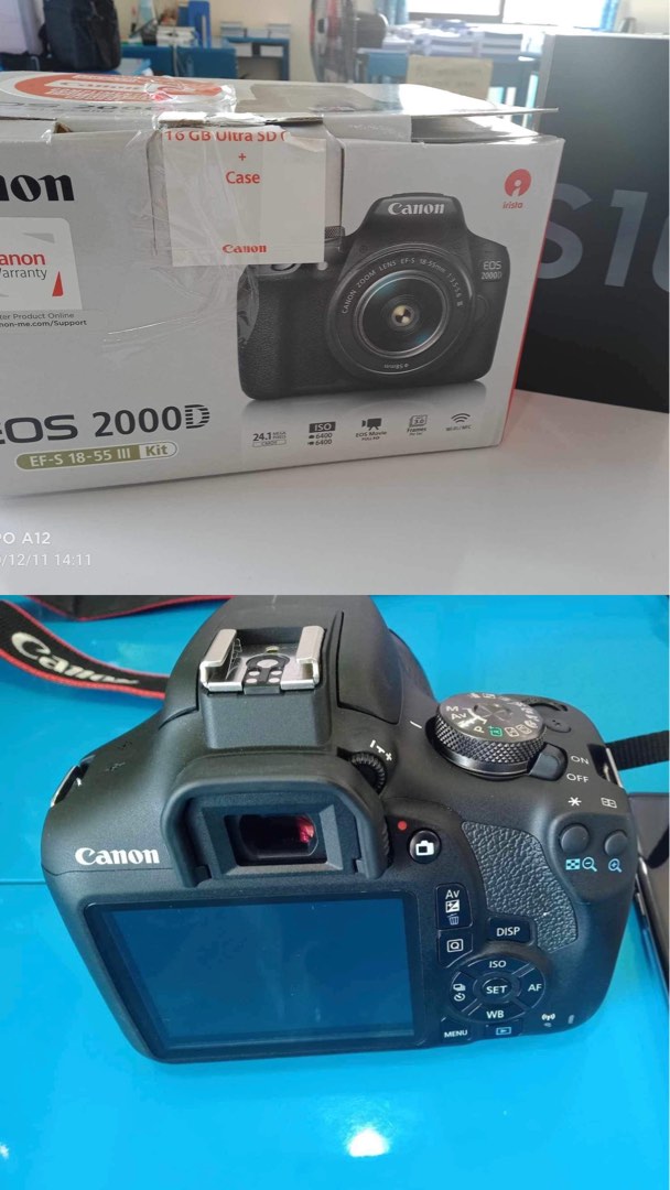 CANON 2000D, Photography, Cameras on Carousell