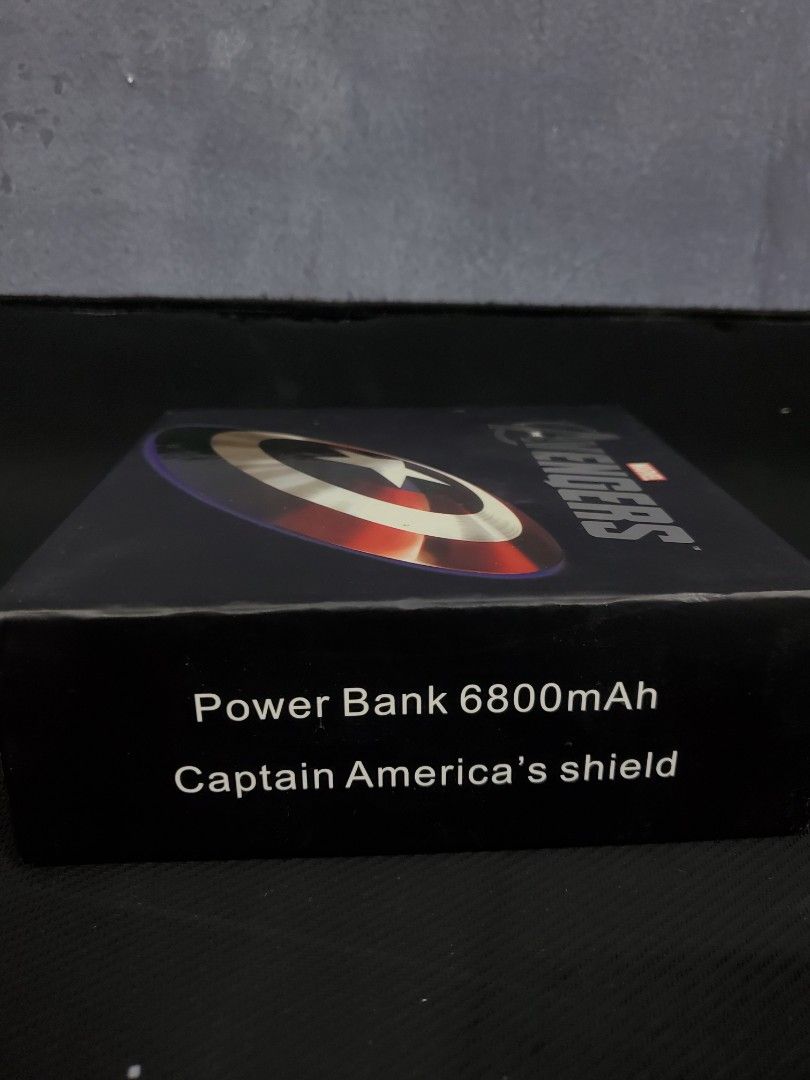 Captain America Power Bank, Mobile Phones & Gadgets, Mobile & Gadget ...