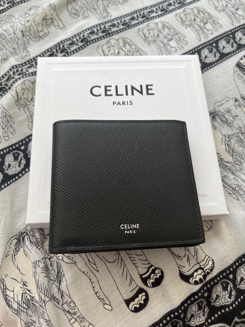 Celine bifold wallet black, Men's Fashion, Watches & Accessories ...