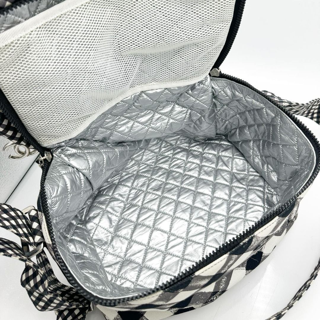 Chanel Coated Canvas Lunchbox, Luxury, Bags & Wallets on Carousell