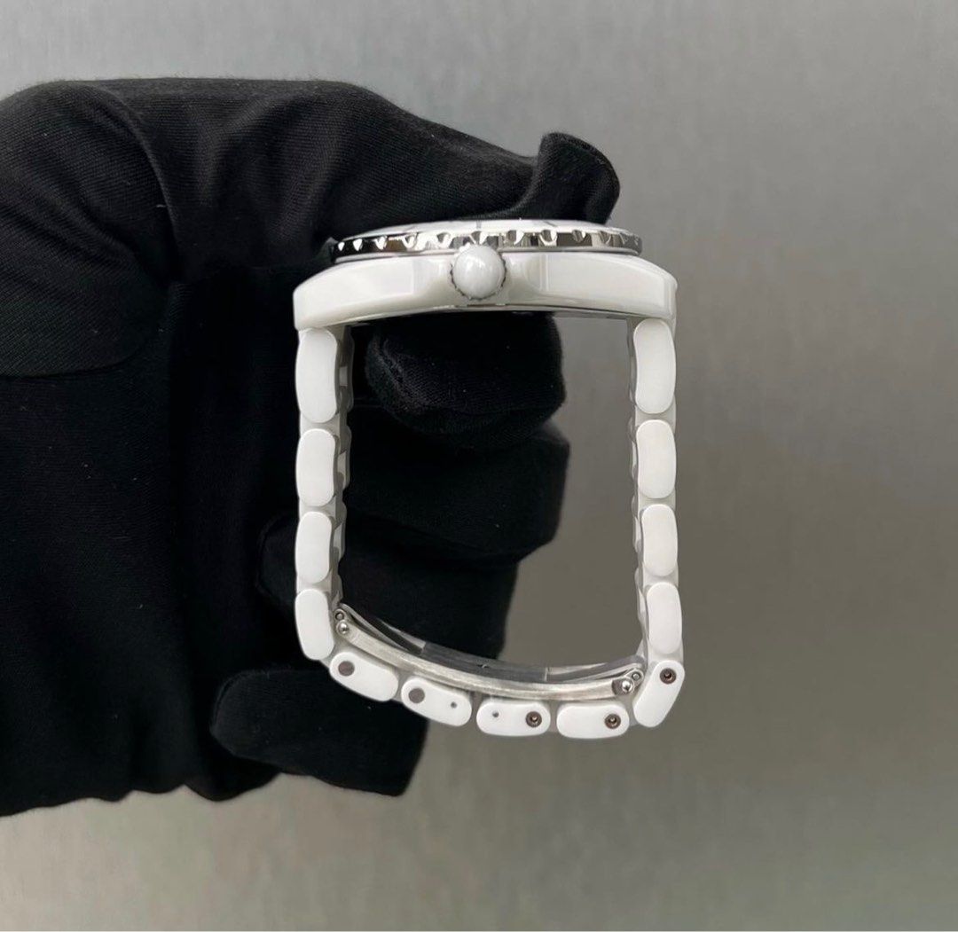 Chanel J12 Diamonds MOP Dial 38mm 08 diamonds index Mother of Pearl ...