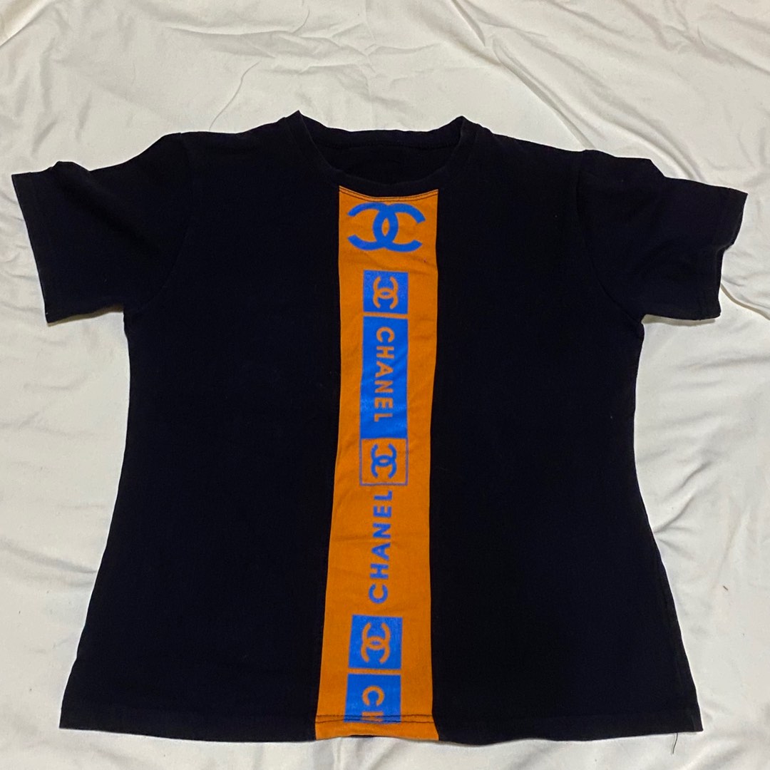 chanel plain shirt top on Carousell