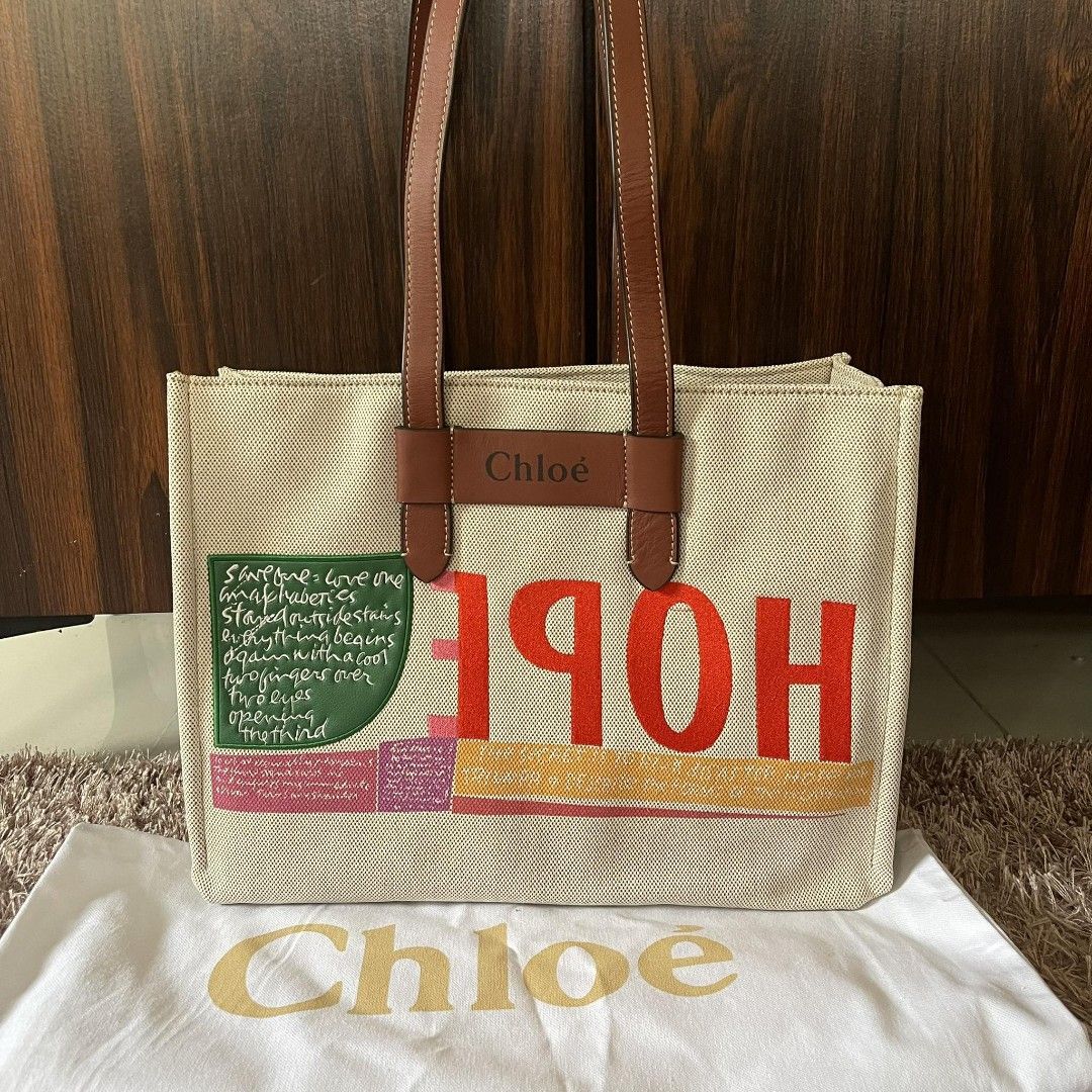 Chloe Corita Kent Hope Large Tote on Carousell